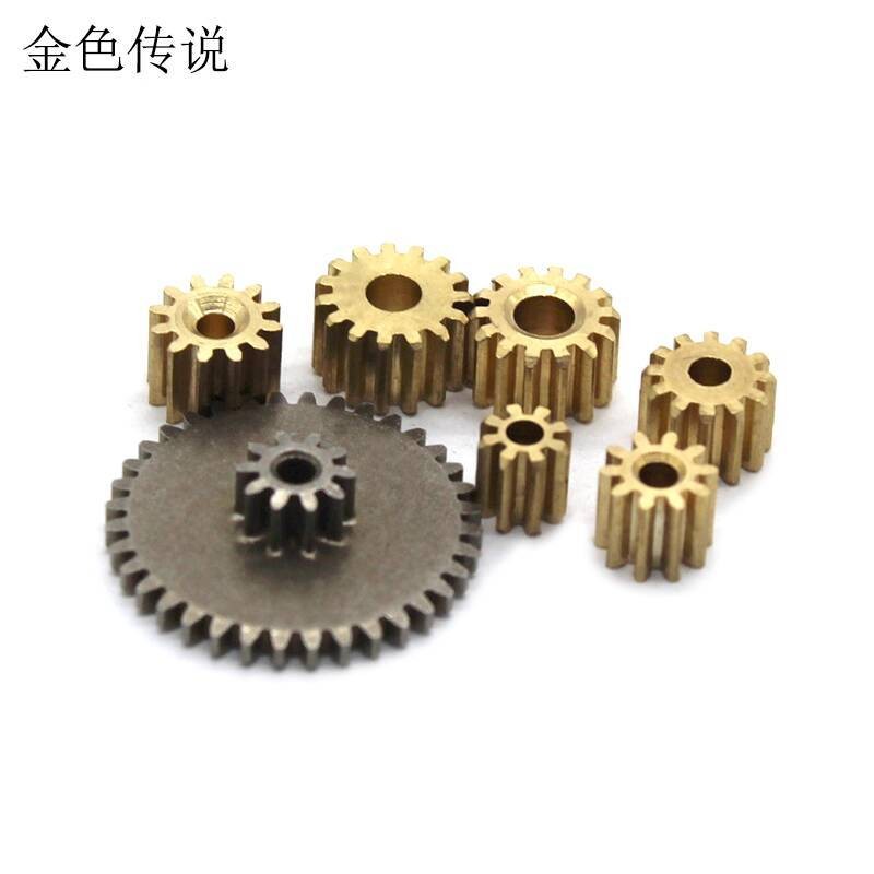 Metal Gear Iron Gear Main Shaft Gear Copper Gear Gear Ra 0.5 Modulus ...
