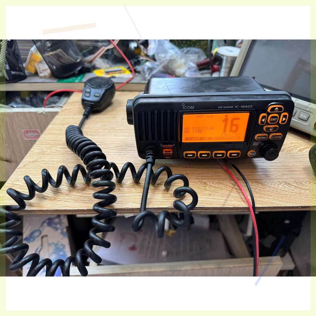 CODCOD Japanese Icom VHF, IC-423, all functions normal, no code entry ...