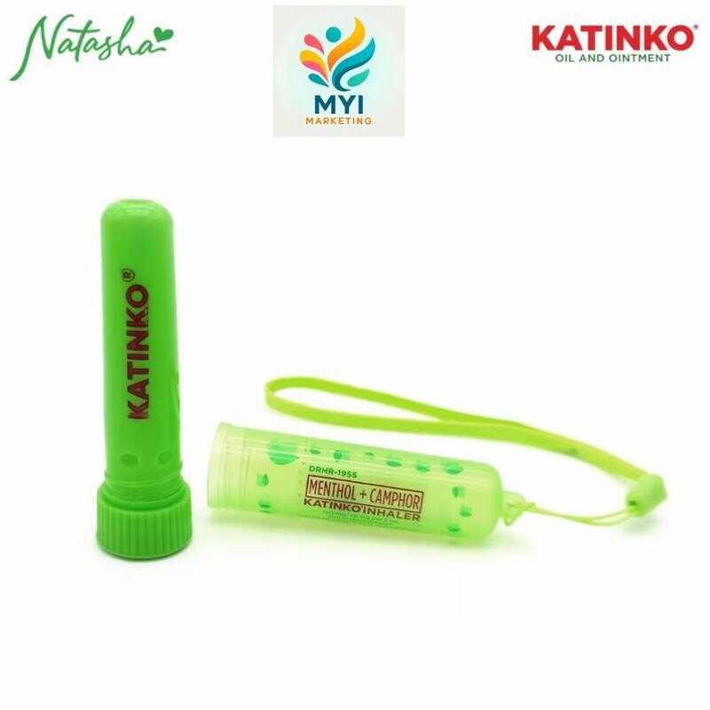718 Natasha KATINKO Inhaler Nasal Decongestant, Relieving Upper Airway ...