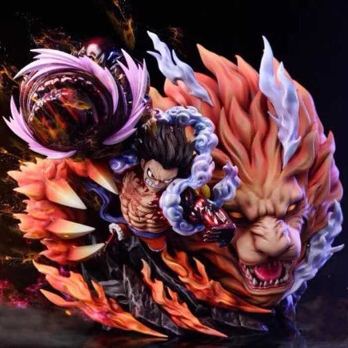 One Piece GK TH Lion Nika Luffy Industry Fire Luffy Hand-Made Model ...