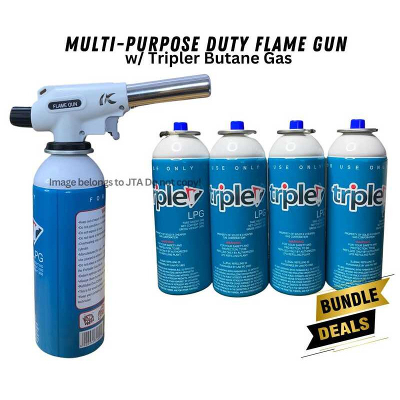Flame Gun Automatic Ignition Multi-Purpose Blow Torch With TRIPLER ...