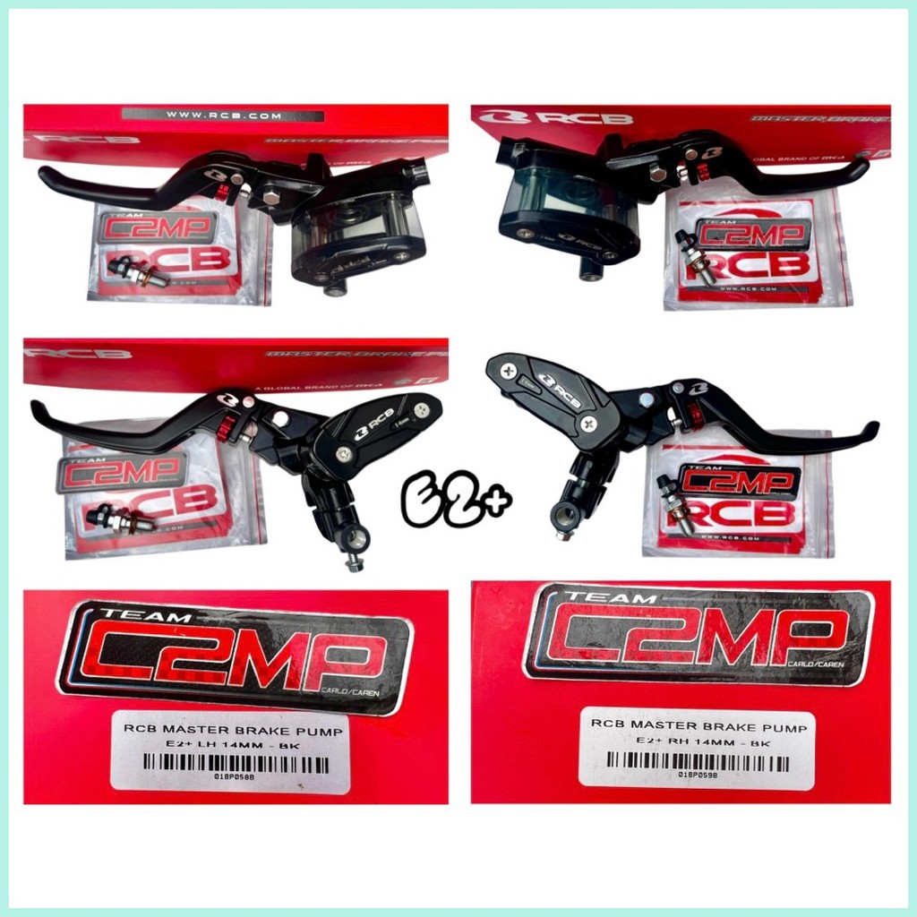 NEW RCB Brake Master E2+ E3+ E4+ Left Clutch Perch , Left Brake Master and Right Brake Master ...
