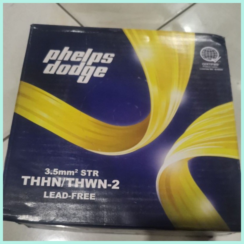 Phelps dodge brand Heavy-duty THHN standard wire. 14/7 2.0mm,12/7 3.5mm ...