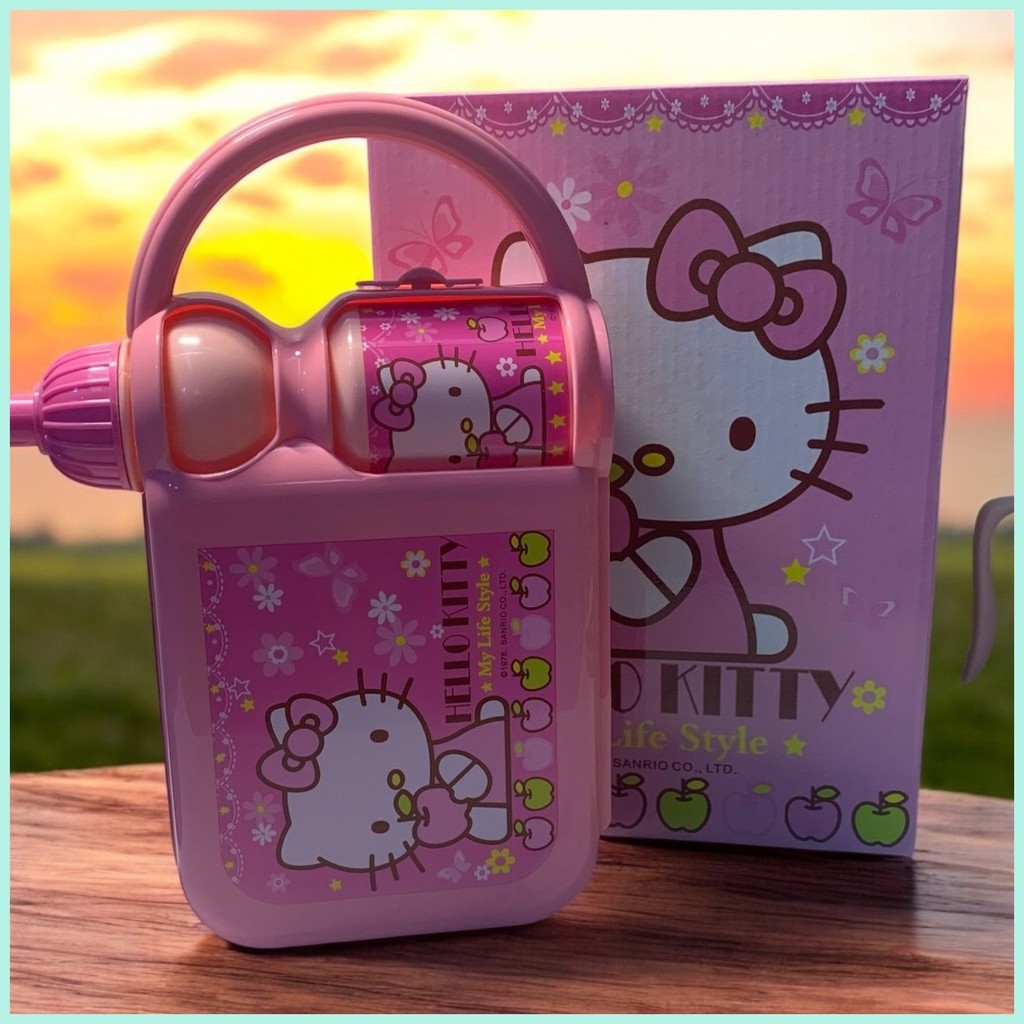Cartoon character lunch box for kids lunch box with bottle set hello ...