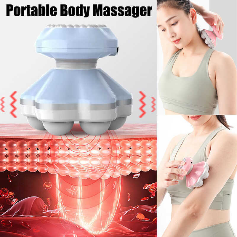 Portable Handheld Body Massager Battery Operated USB Electric Mini For ...