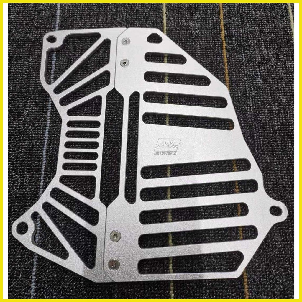ALUMINIUM ALLOY MOTOWORLD RADIATOR COVER FOR NMAX and AEROX V1 RCB ...