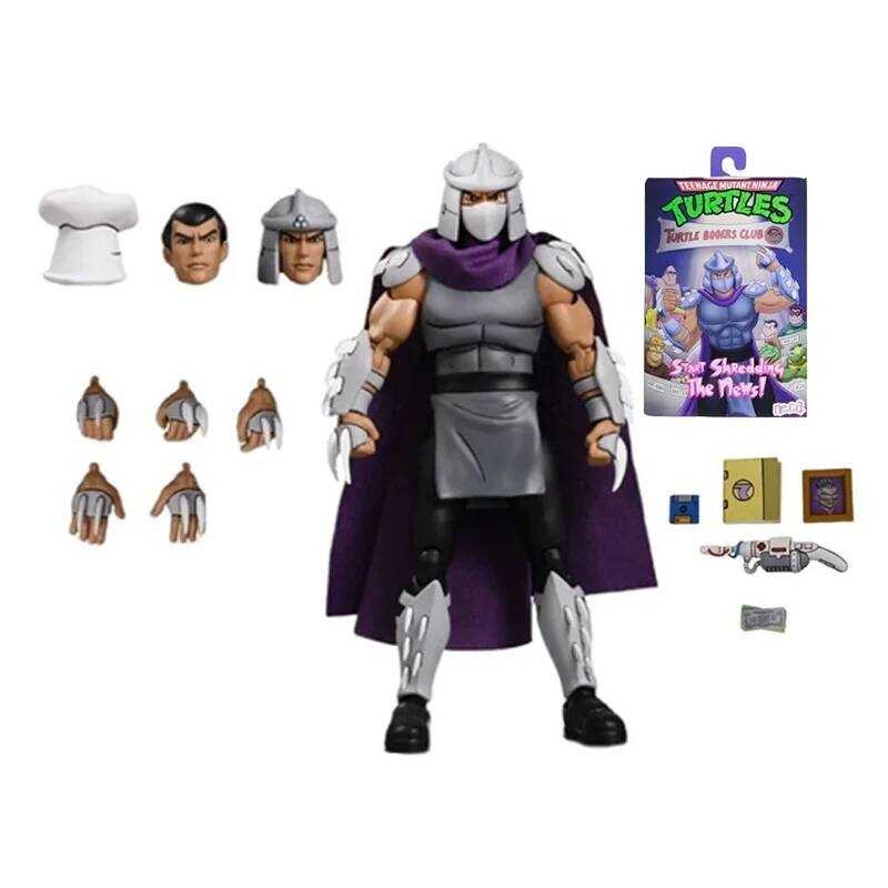 NECA Toys TMNT Action Figure Ultimate Shredder (Classic Colors) 18 Cm ...