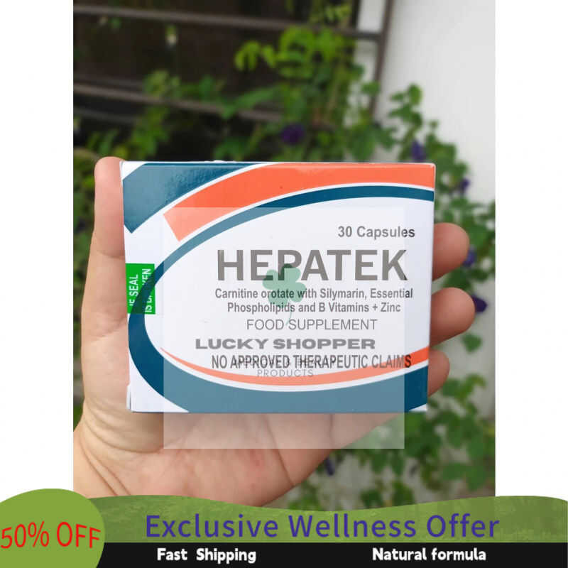 【Flash Sale】Hepatek Essential Phospholipids And B Vitamins + Zinc Food ...