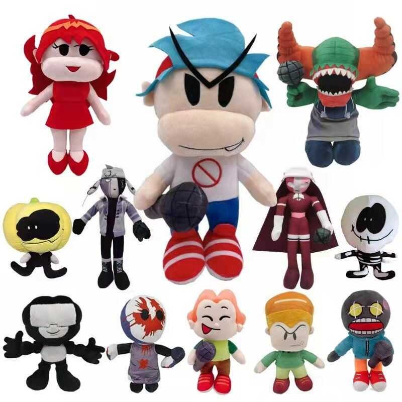 iday Game Night Funkin Plush Toy FNF Girlfriend Boyfriend Captain Pico ...