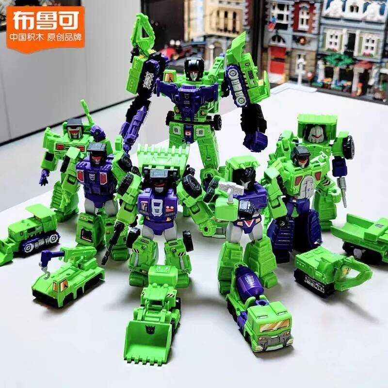 Hot In Stock Blokees Devastator Transformers Defender Version 123 ...