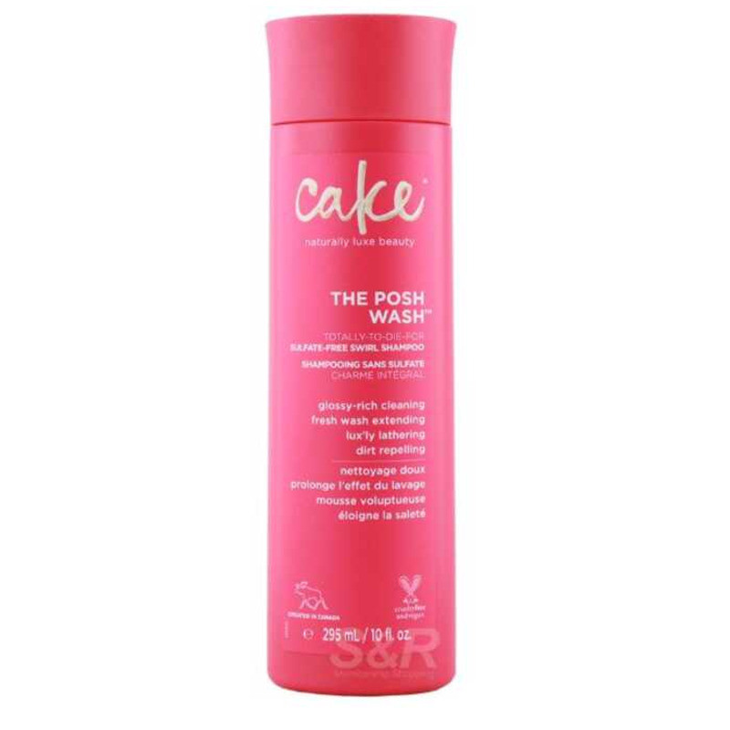 3 470 Cake The Posh Wash Sulfate-Free Swirl Shampoo 295Ml | Shopee ...