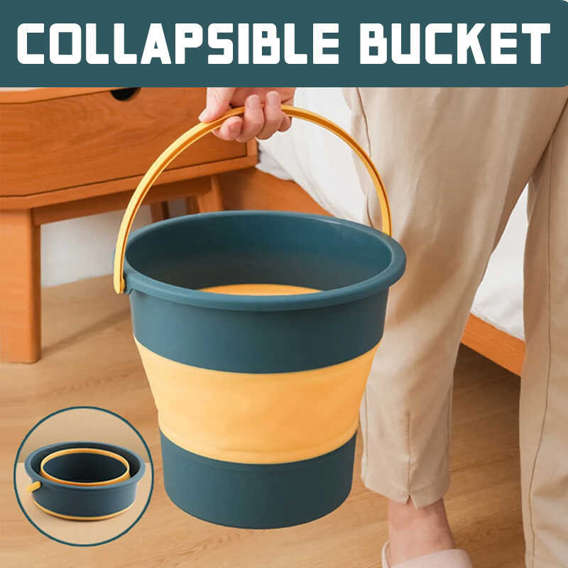 16.8L Collapsible Bucket - Portable Folding Design Car Washing ...