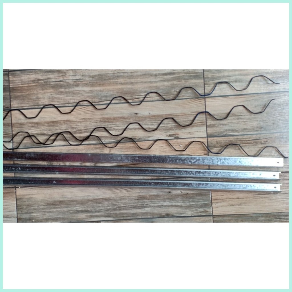1.99meter Galvanized Iron (GI) Channel lock and 2m plastic coated ...