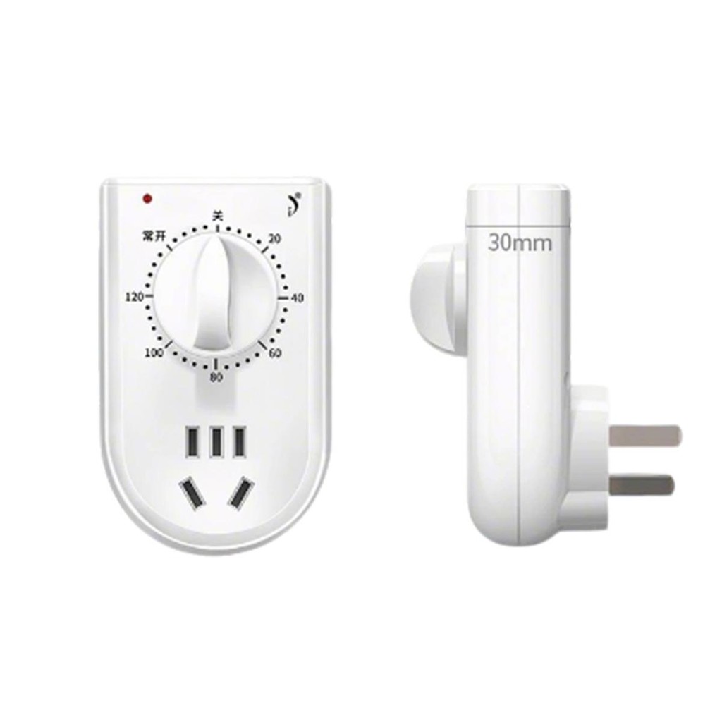 Water Pump Timer Switch 30-120 Minutes Auto Off Mechanical Power Outlet ...