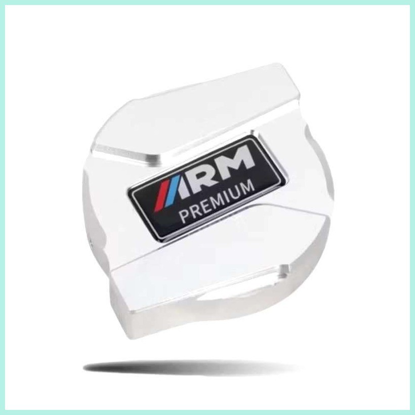 Arm Gas Tank Cap Cover Aluminum Full CNC Arumi Universal With Sticker ...
