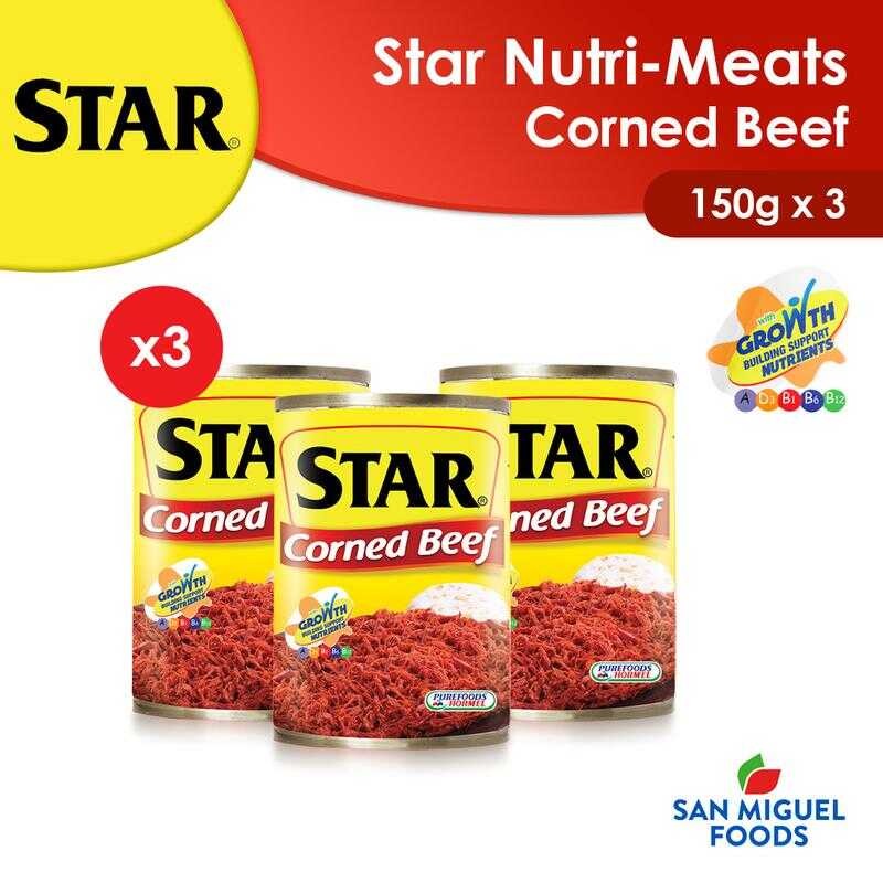 Star Corned Beef (150G) Set Of 3 C97 | Shopee Philippines