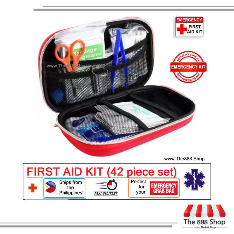 Best Kit Hard Case (For Go Bag Emergency Preparedness) 42Piece First ...