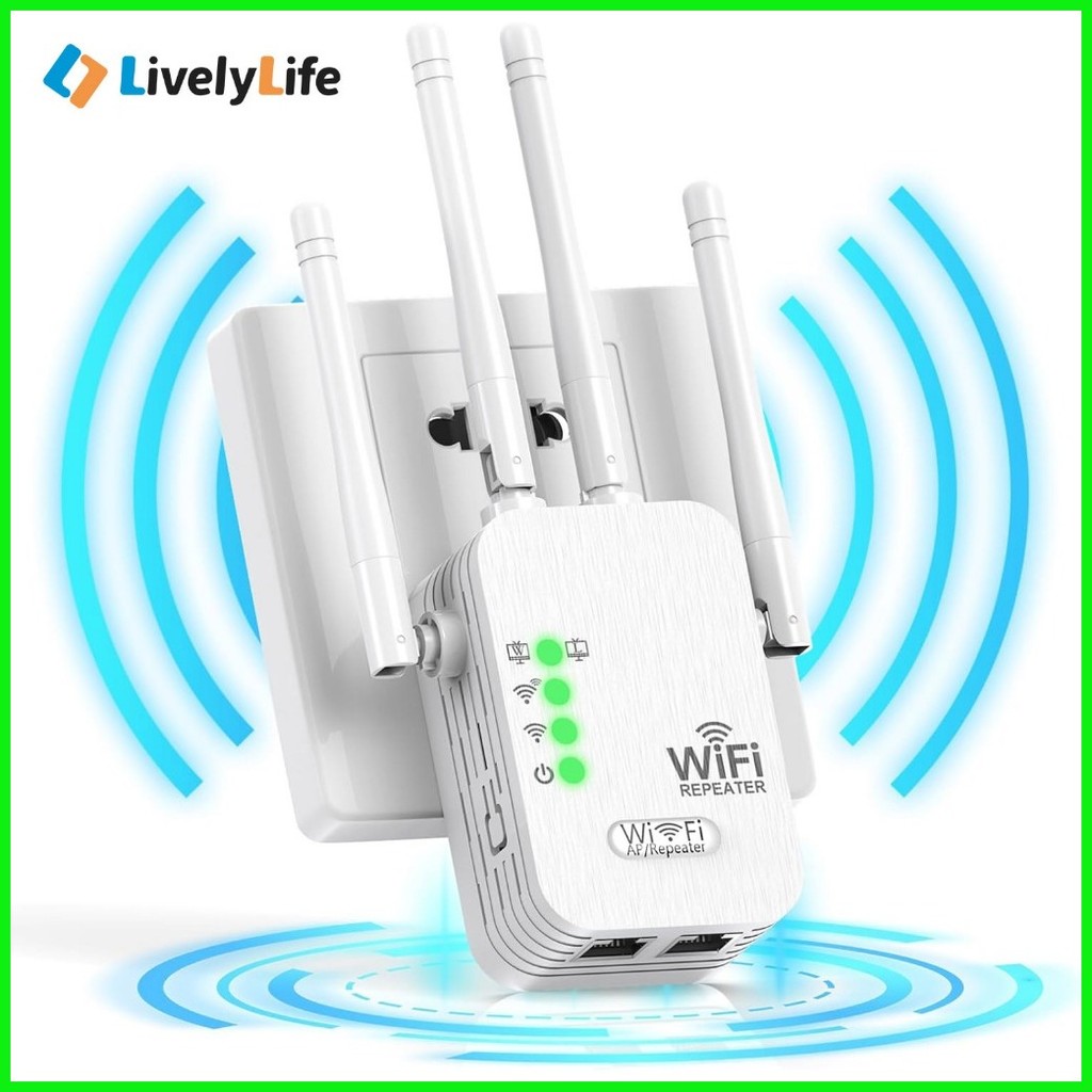 WiFi Extenders Signal Booster for Home - Internet Extender WiFi Booster ...