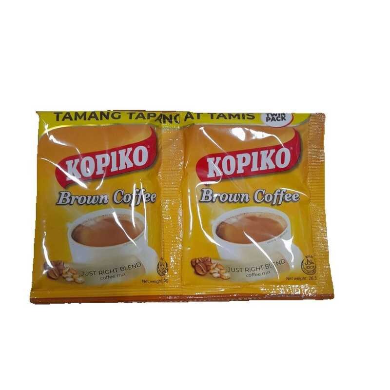 Kopiko Brown 3-In-1Coffee Twin Pack 53G ( 5 Sachet) 711 | Shopee ...