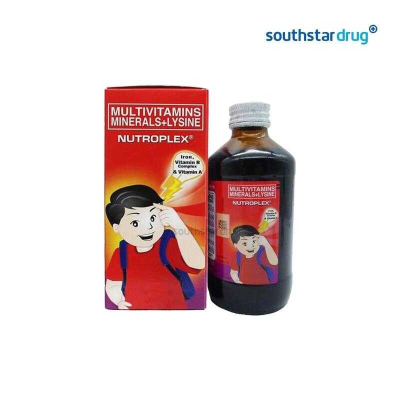 Be2a Dce1 Nutroplex Bottle With Lysine Syrup 250Ml Welcome To The Store ...