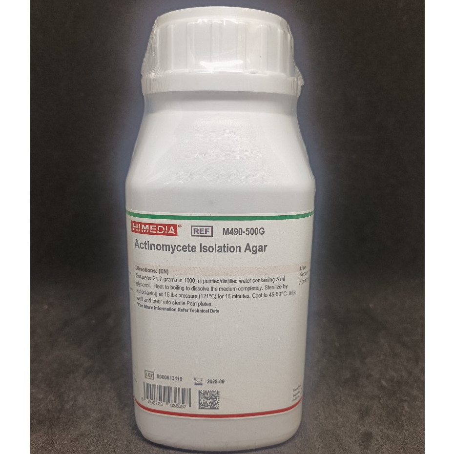 HIMEDIA Actinomycete Isolation Agar 500g Dehydrated Culture Media ...