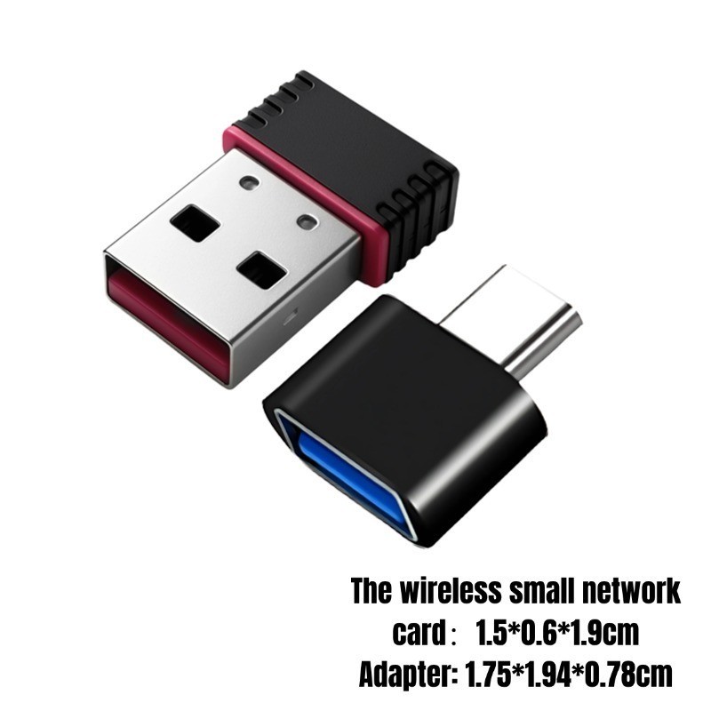 For R36S WiFi Adapter RTL8188 USB Wireless Network Card Type C OTG for ...