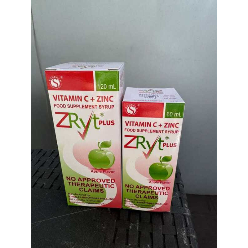 Zryt Plus Vitamin C + Zinc Food Supplement Syrup Multivitamins For Kids ...