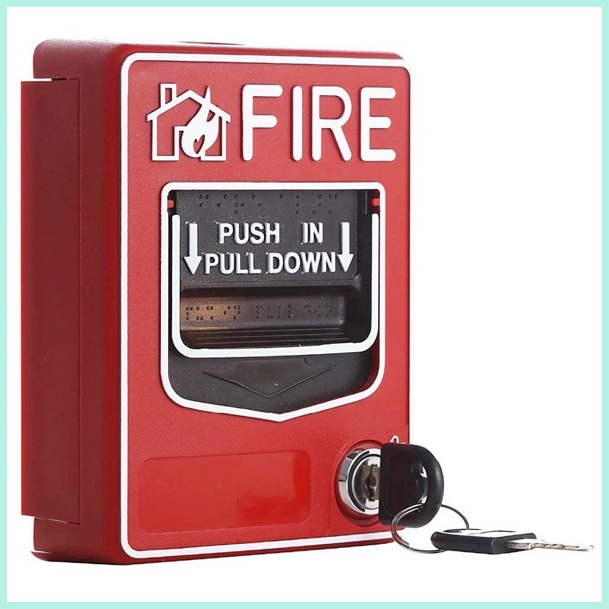 Conventional Manual Call Point Fire Alarm Button Manual Pull Station ...