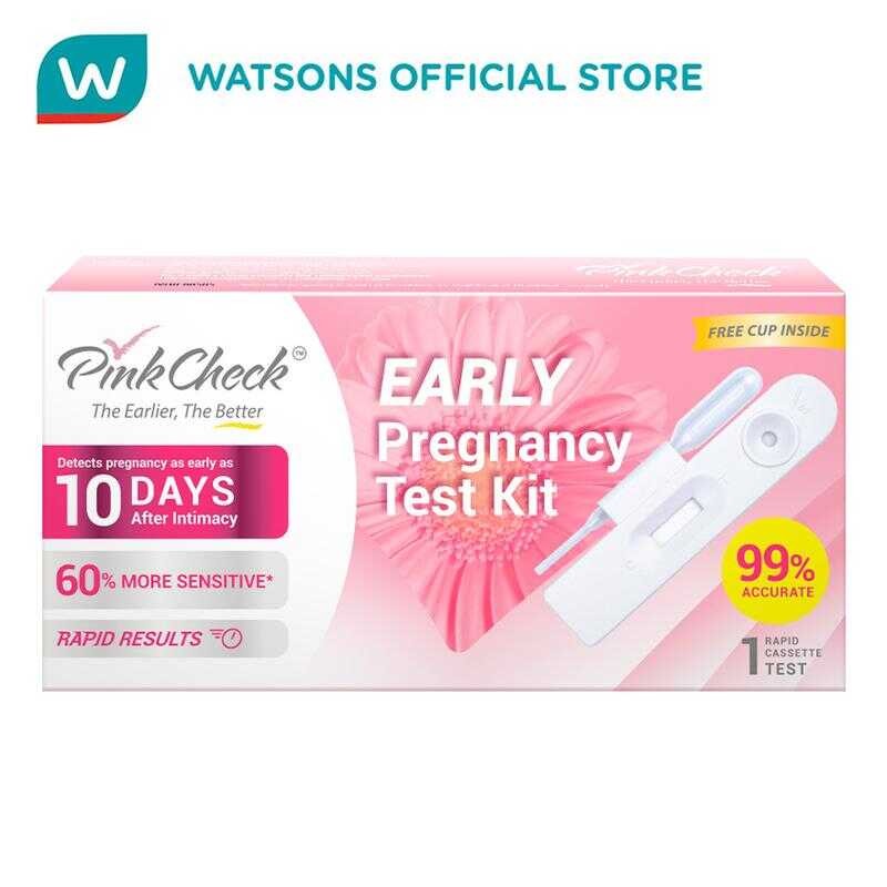 PINK CHECK Early Pregnancy Test Kit 1Test 784 Be4 | Shopee Philippines