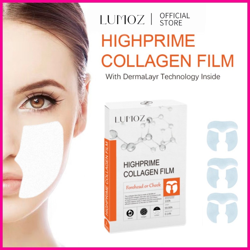 LUMOZ COLLAGEN FILM high prime Brightening & Soothing 99.86% Melting ...
