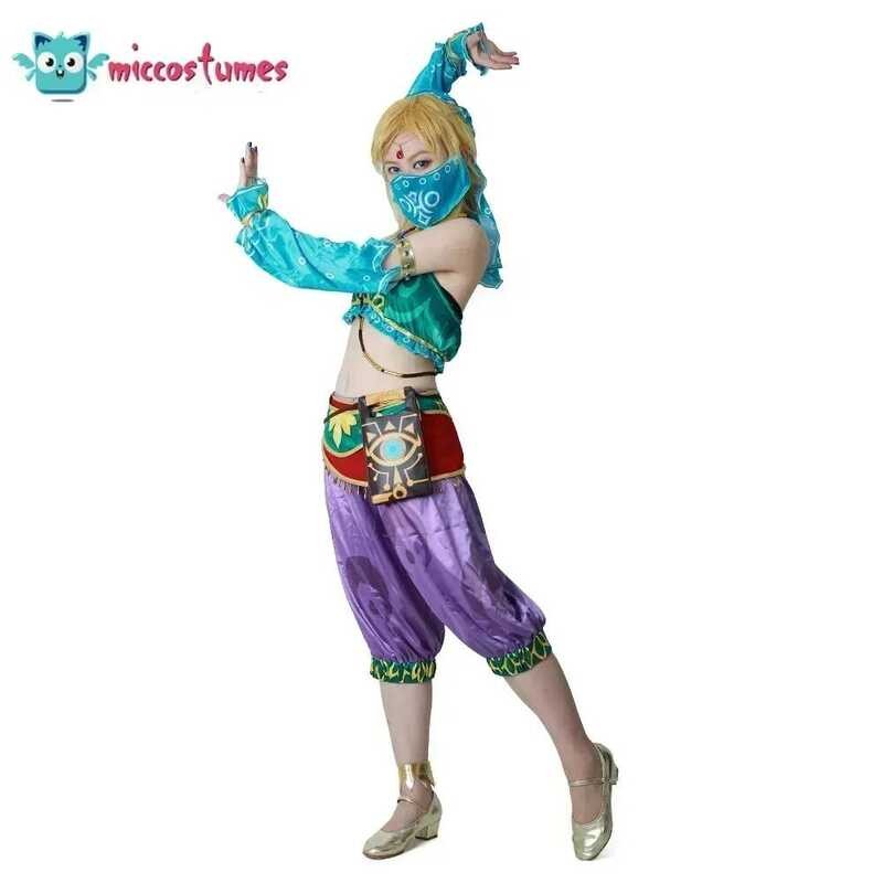 Tt Miccostumes Female Gerudo Outfit Link Fullset For Women Halloween ...