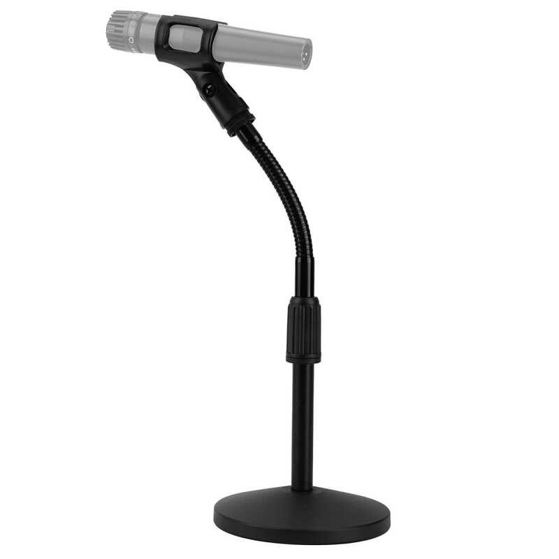 For Geekria Creators Gooseneck Telescoping Tabletop Microphone Stand ...