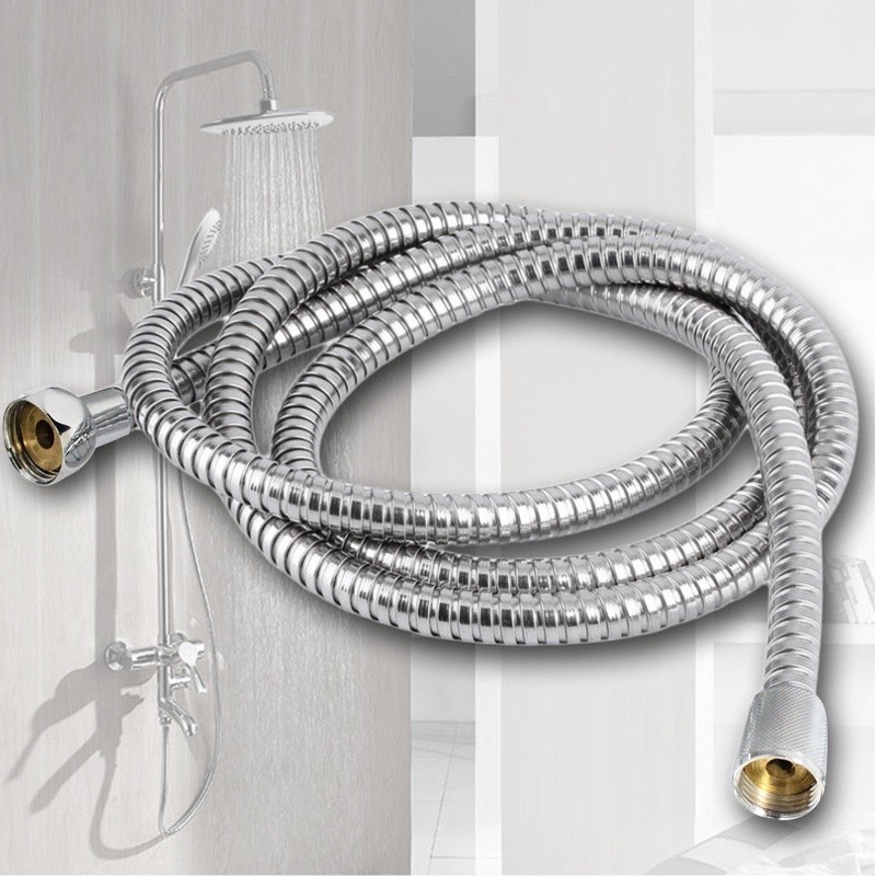 1.5m Stainless Steel Shower Hose Flexible Encryption Explosionproof ...