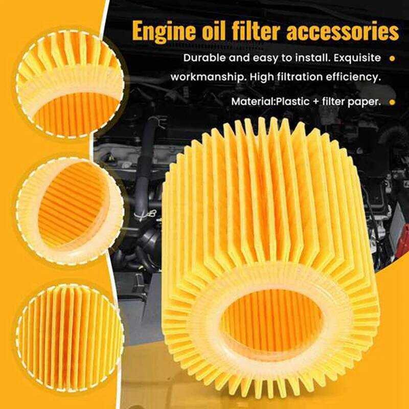 8 20Pcs 3 Engine Oil Filter Elements For Toyota C-Hr 2.0L Pontiac Vibe ...