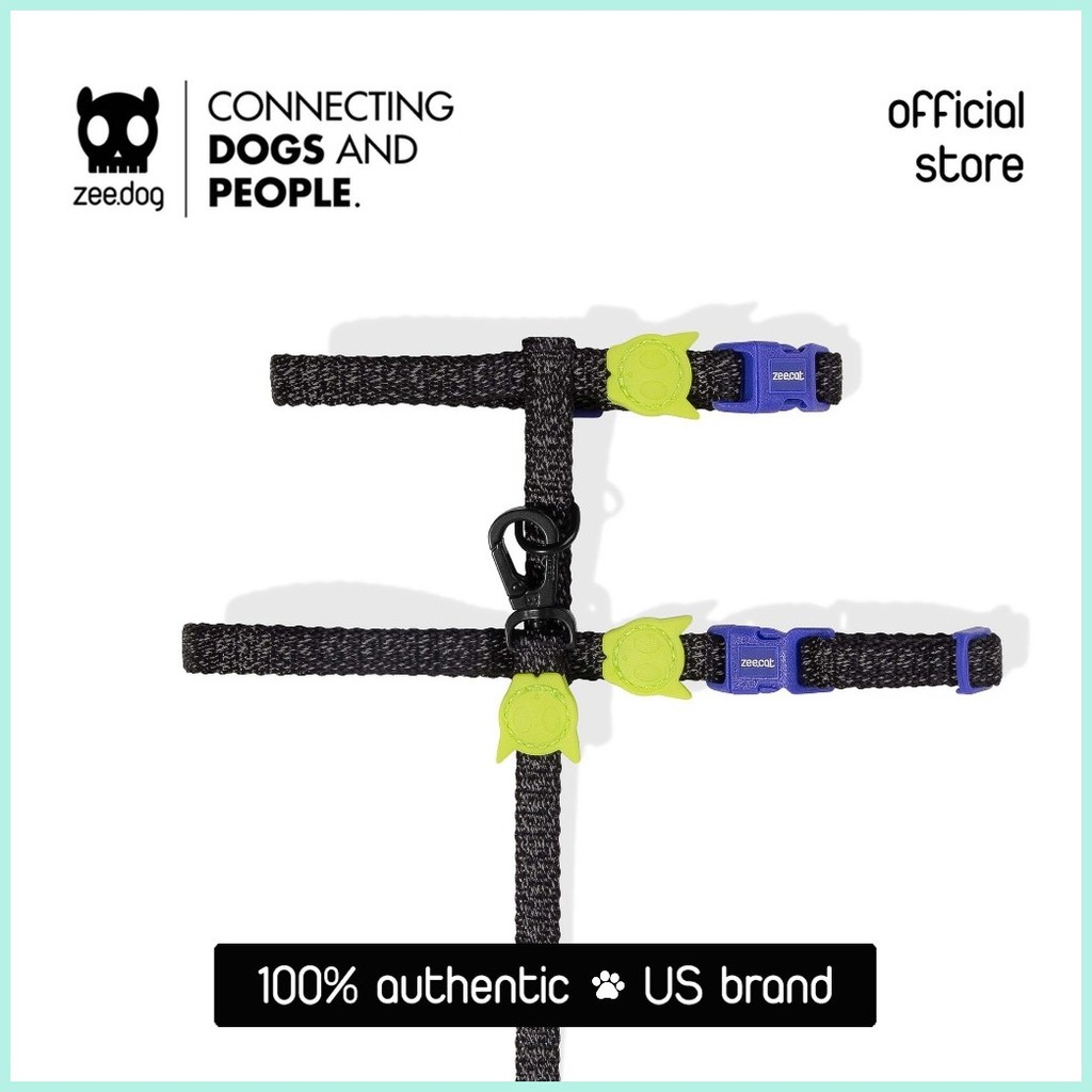 Zeecat H-Harness + Leash Set (Nox) | Shopee Philippines