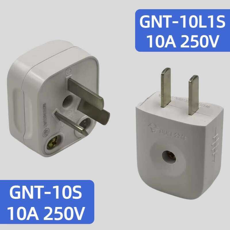 Original Bull GNT-10L1 10A 250V Two-Prong Plug Two-Pin Three-Prong 3 ...