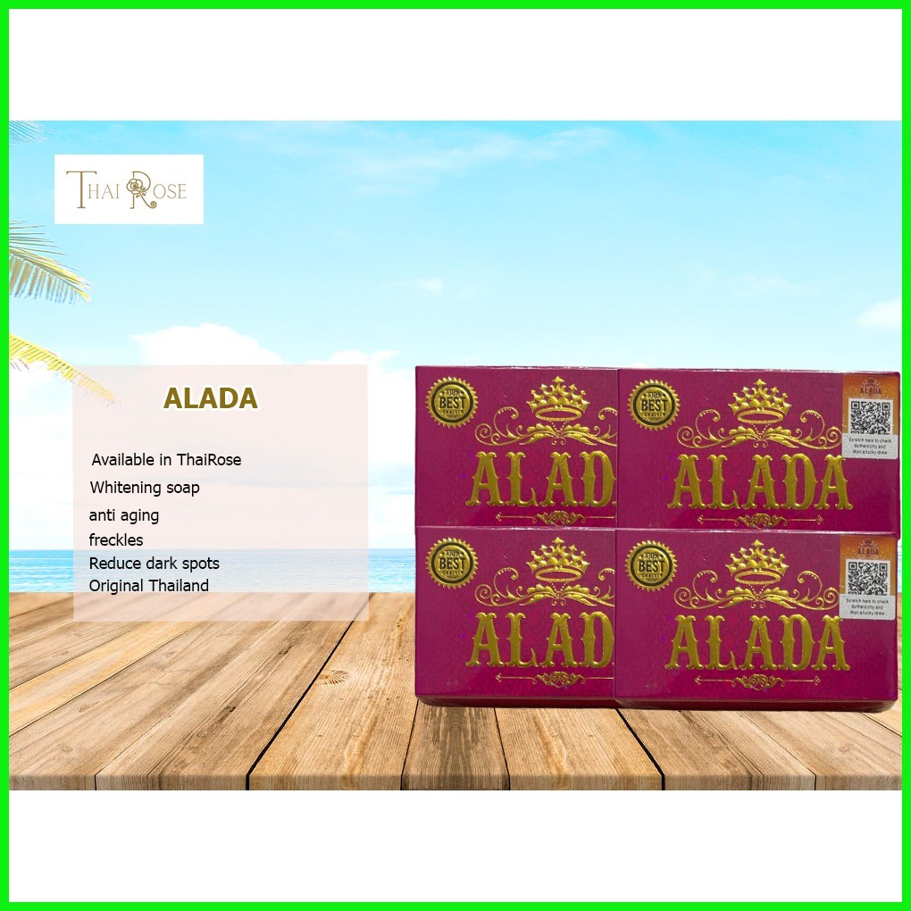 Thai Rose | ALADA SOAP WITH QR CODE ORIGINAL THAILAND | Shopee Philippines