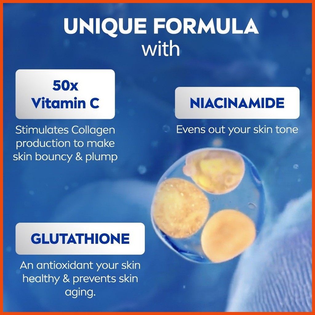 NIVEA Body Extra Bright C&A Vitamin Body Serum with Glutathione ...