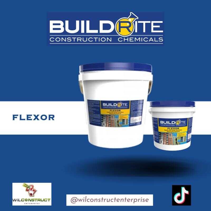 BUILDRITE Flexor Negative Side Flexible Cementitious Waterproofing Membrane Gallon 5F5 | Shopee ...