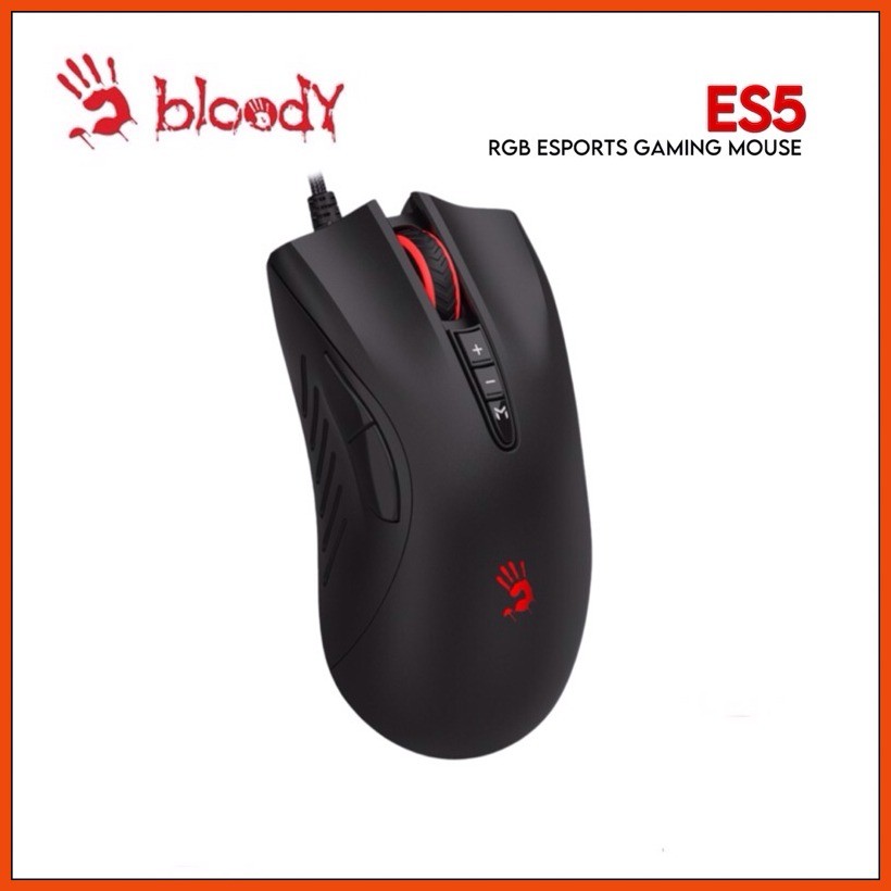 A4TECH BLOODY ES5 RGB ESPORTS Gaming Mouse, 3200 CPI PixArt Optical ...