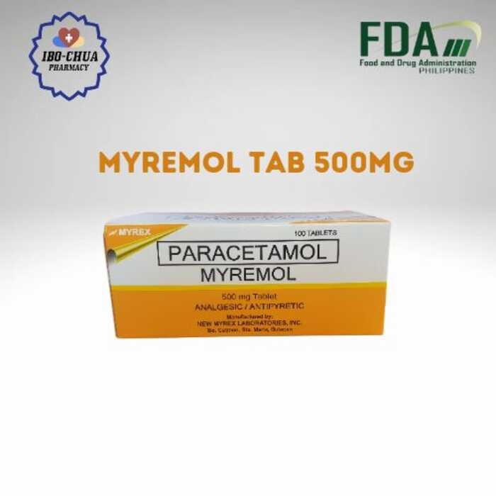 Paracetamol TABLET 500Mg- 100Tabs/ 30 TABS | Shopee Philippines