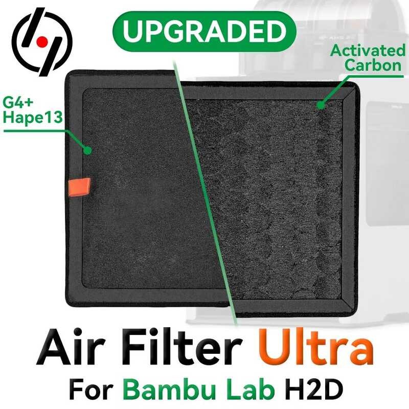 For Bambu Lab HEPA 13 G4 + Activated Carbon Combo Air Filter Ultra for ...