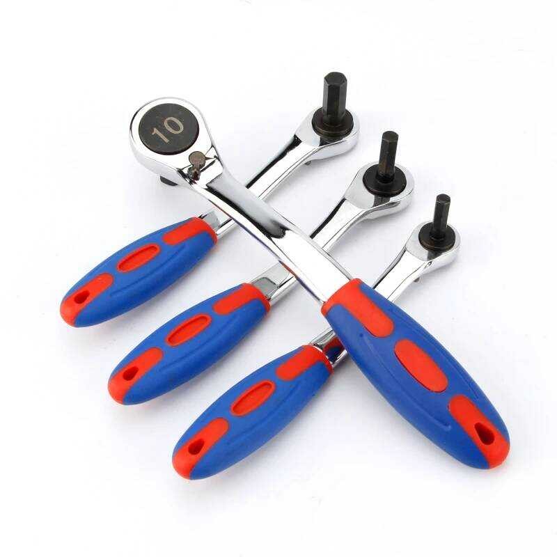 Ratchet Reversible Allen Key Wrench Ratcheting Hex Bolt Spanner With ...