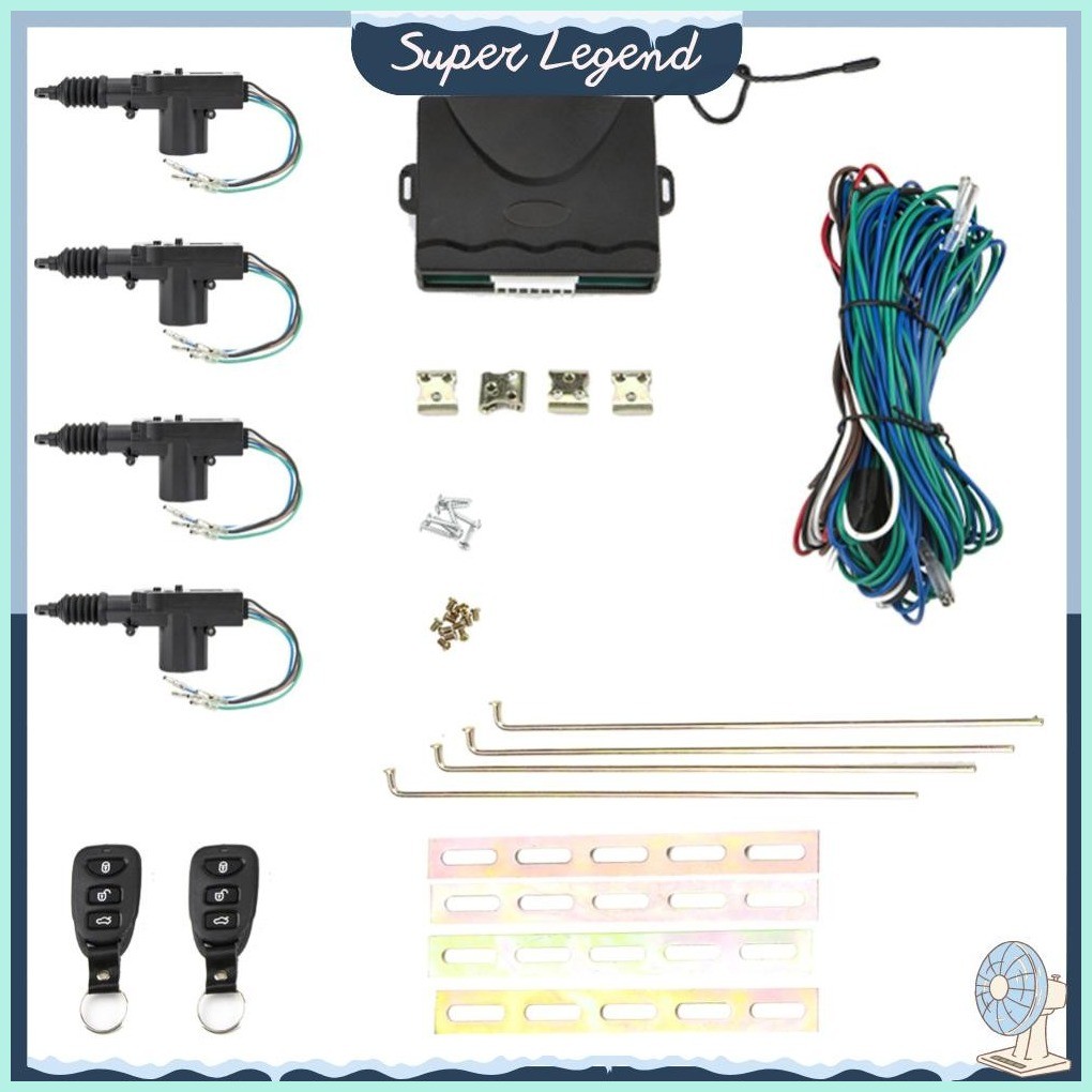 Keyless Entry System Locking Kit Remote Control Car Central Locking ...