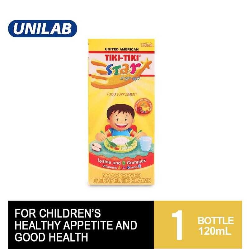 Tiki-Tiki 120Ml Syrup For Children’S Healthy Appetite And Good Health Fd5 4E1 | Shopee Philippines