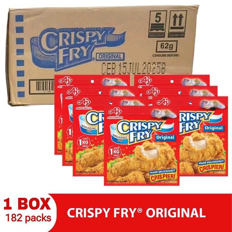 ORIG 62G Pack Of 182 Chicken Breading Mix Powder - 1 BOX CRISPY FRY Eec ...