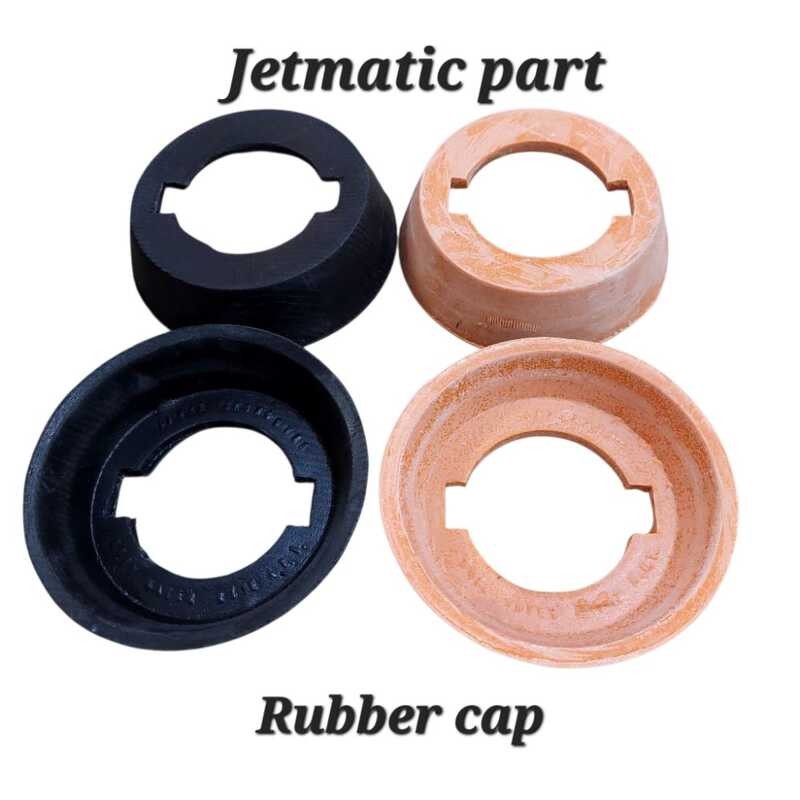Jetmatic General Hand Pump Part Rubber Cap Black With Fly And Orange ...