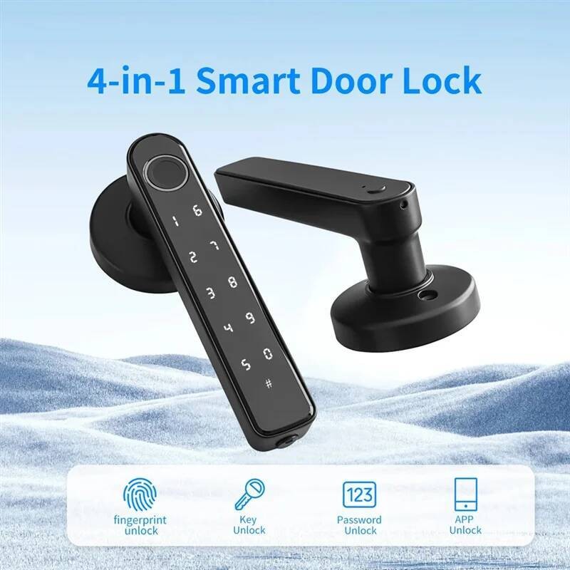 Electronic ABSY Lock Tuya Bluetooth Biometric Smart Fingerprint Pas App ...