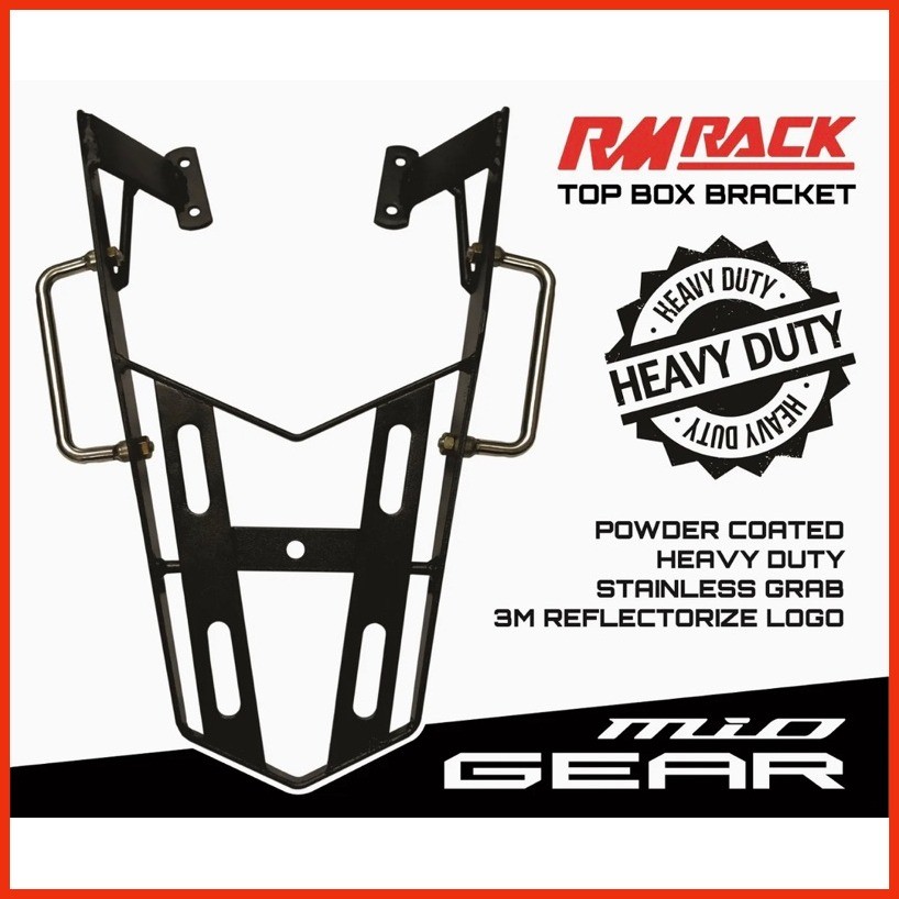 MIO GEAR RM Rack Heavy Duty Top Box Bracket | Shopee Philippines
