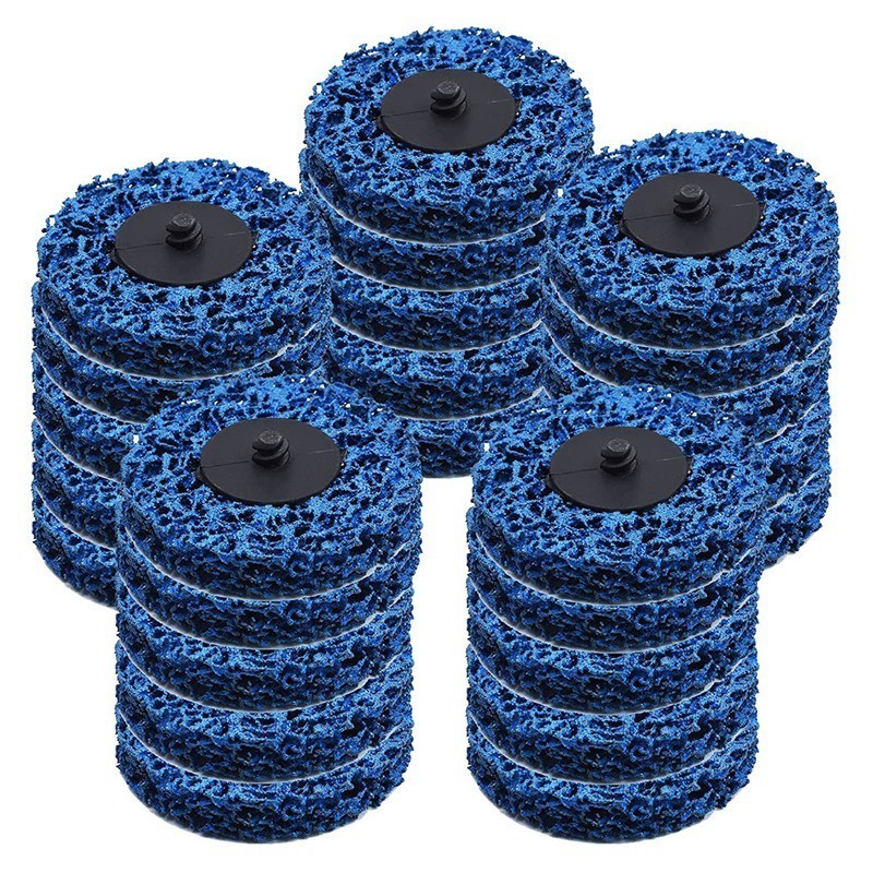 20PCS Quick Change Easy Strip Discs Stripping Wheel R Type Rust Remover ...